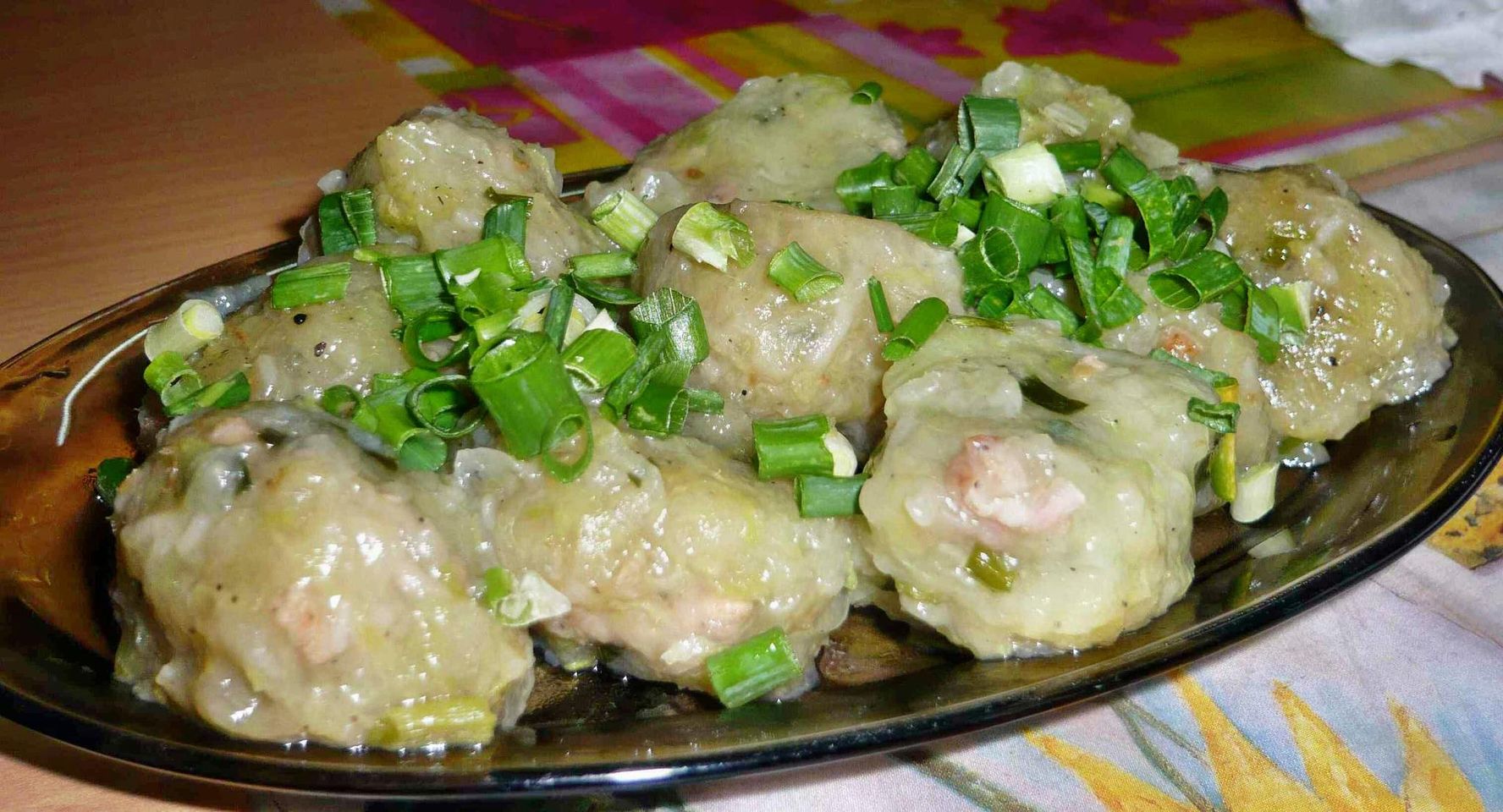 Boulettes chou chou – meatballs with choko, prawn, pork (or beef ...