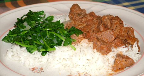 Watercress bouillon – brêdes martin & giraumon – Taste of Mauritius