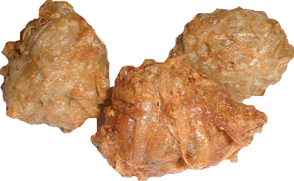 Gateau arouille (taro fritters) – Taste of Mauritius