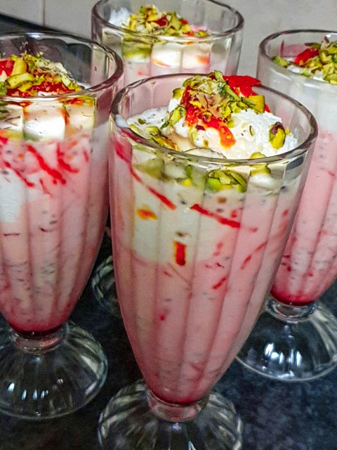 Falooda dessert – Taste of Mauritius