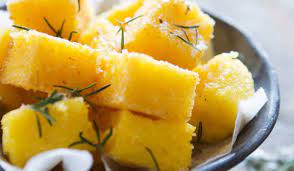 Poudine maïs – polenta pudding – Taste of Mauritius