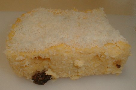 Poudine maïs – polenta pudding – Taste of Mauritius